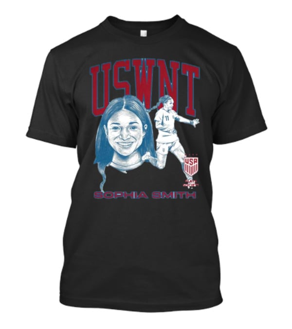 USWNT Playa Society Sophia Smith USA Soccer T-Shirt
