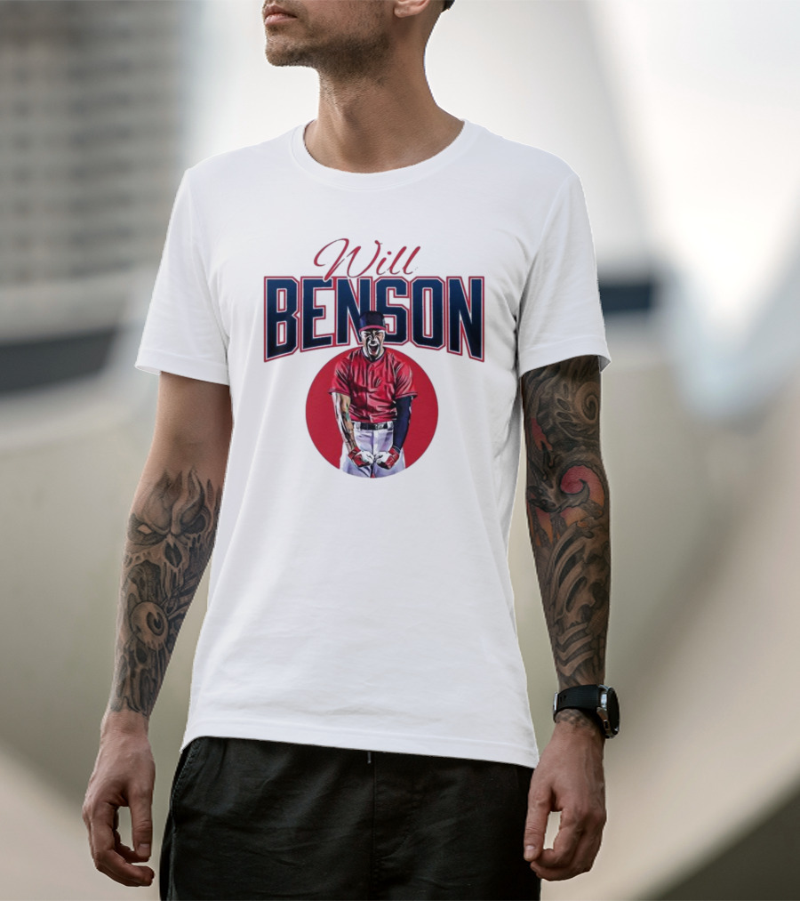 Will Benson Red Athletic T-Shirt