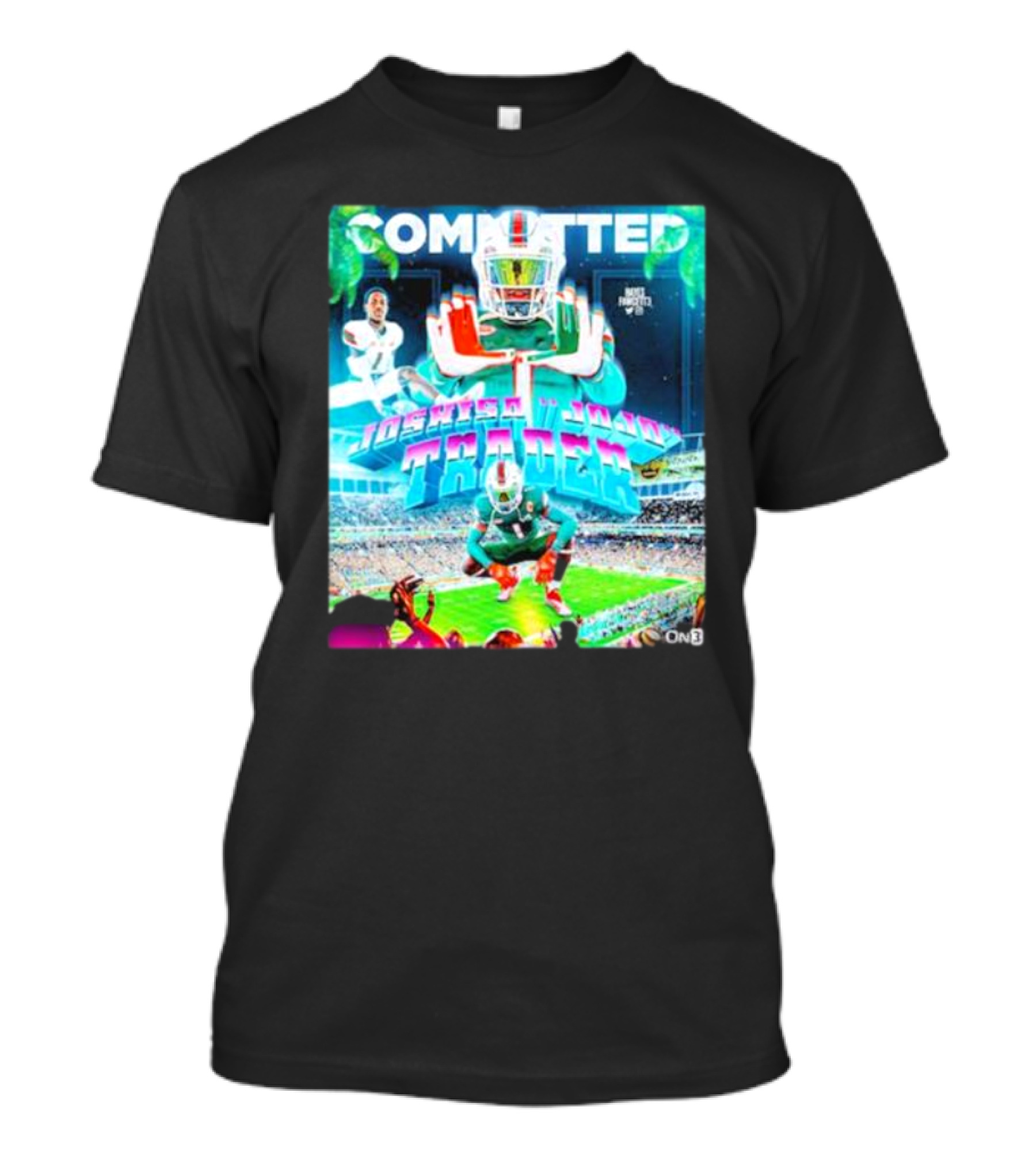 Committed Hayes Fawcett Joshisa Jojo Trader Football T-Shirt