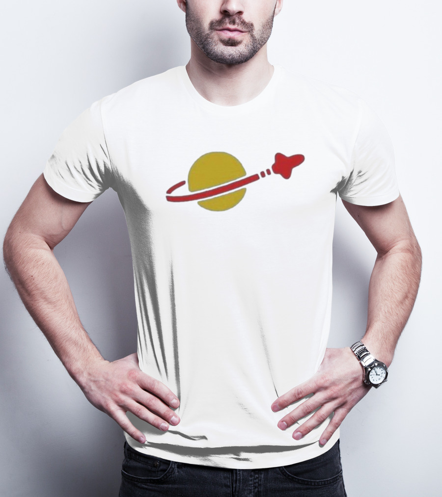 Classic Spaceman Lego Logo Planet And Spaceship T-Shirt
