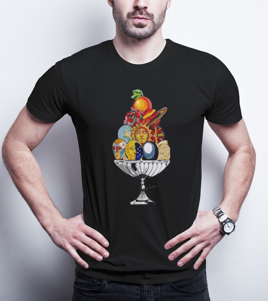 Louis Tomlinson Casablanca Celestial Pyramid Solar Planetary Fruit Bowl T-Shirt
