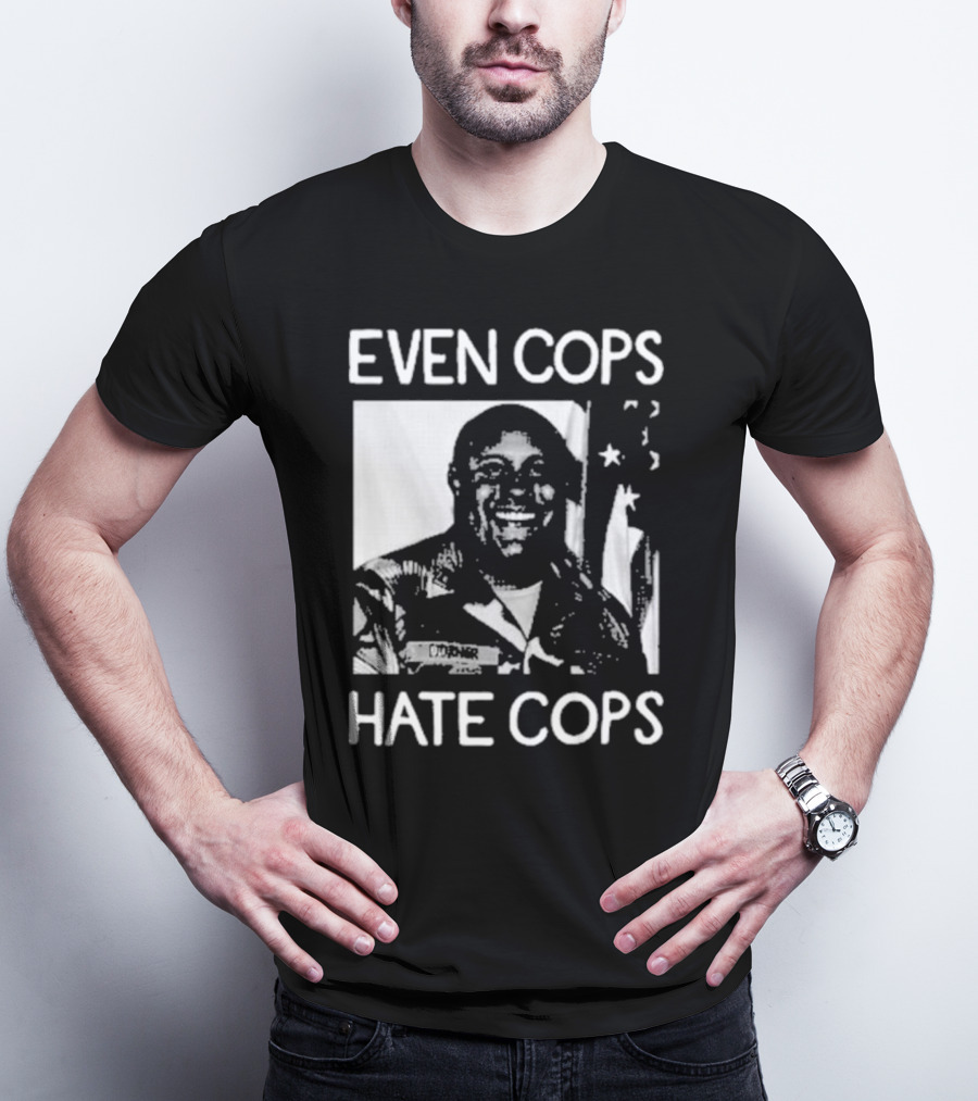Even Cops Hate Cops Christopher Dorner American Flag T-Shirt