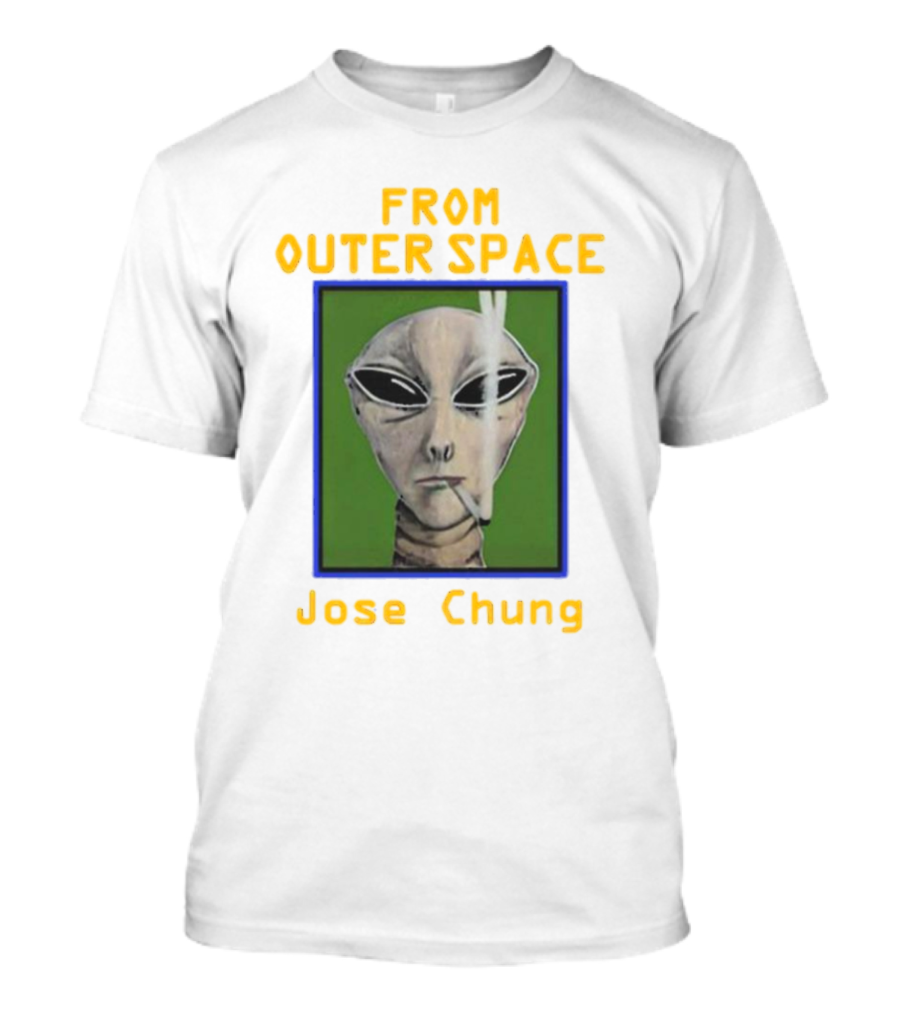 Brian Kemm Jose Chung From Outer Space Alien Smoking T-Shirt