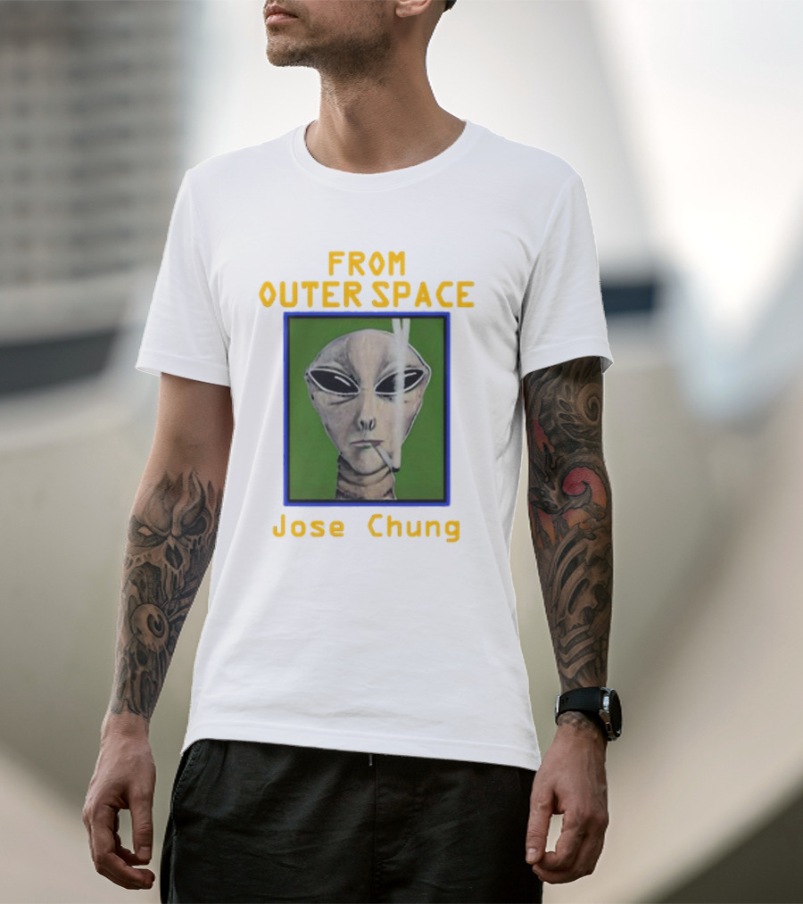 Brian Kemm Jose Chung From Outer Space Alien Smoking T-Shirt