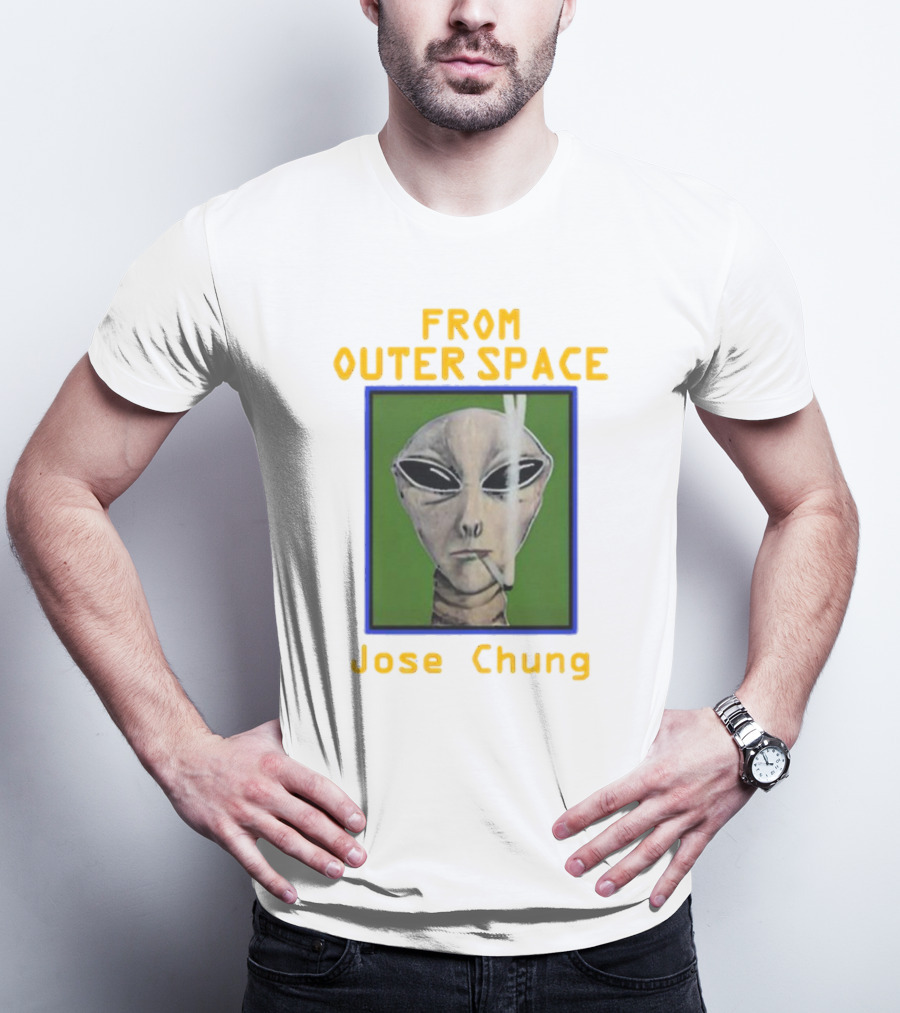 Brian Kemm Jose Chung From Outer Space Alien Smoking T-Shirt