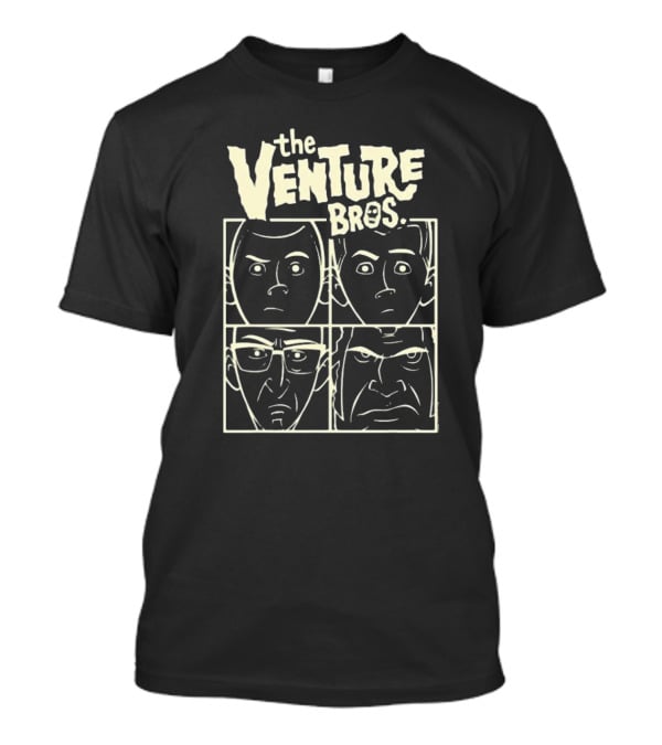 The Venture Bros Club Faces The Venture Bros T-Shirt