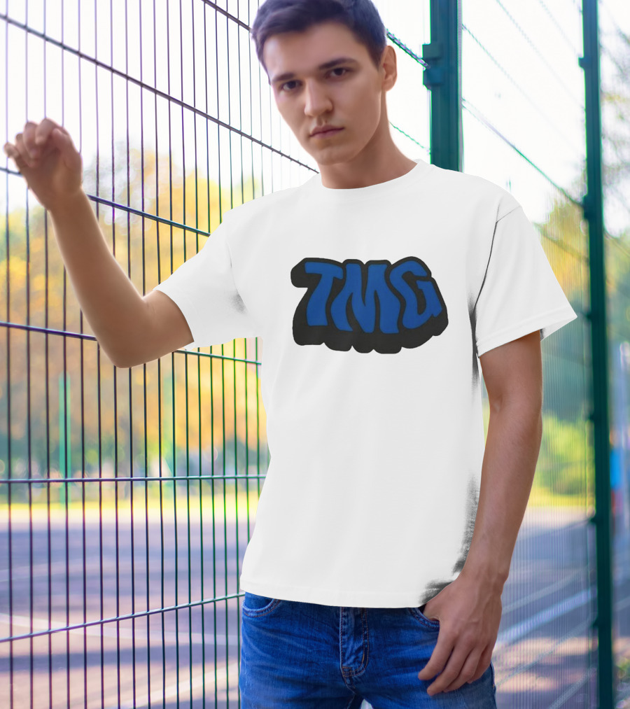 TMG Wobble Vibrant Blue T-Shirt