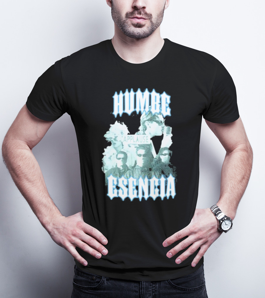 HUMBE APPLAUSE ESENCIA Vintage Aesthetic Collage T-Shirt
