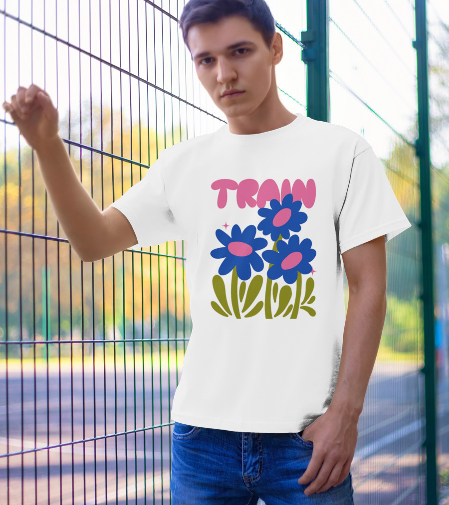 TRAIN Savemesanfrancisco Flowers T-Shirt