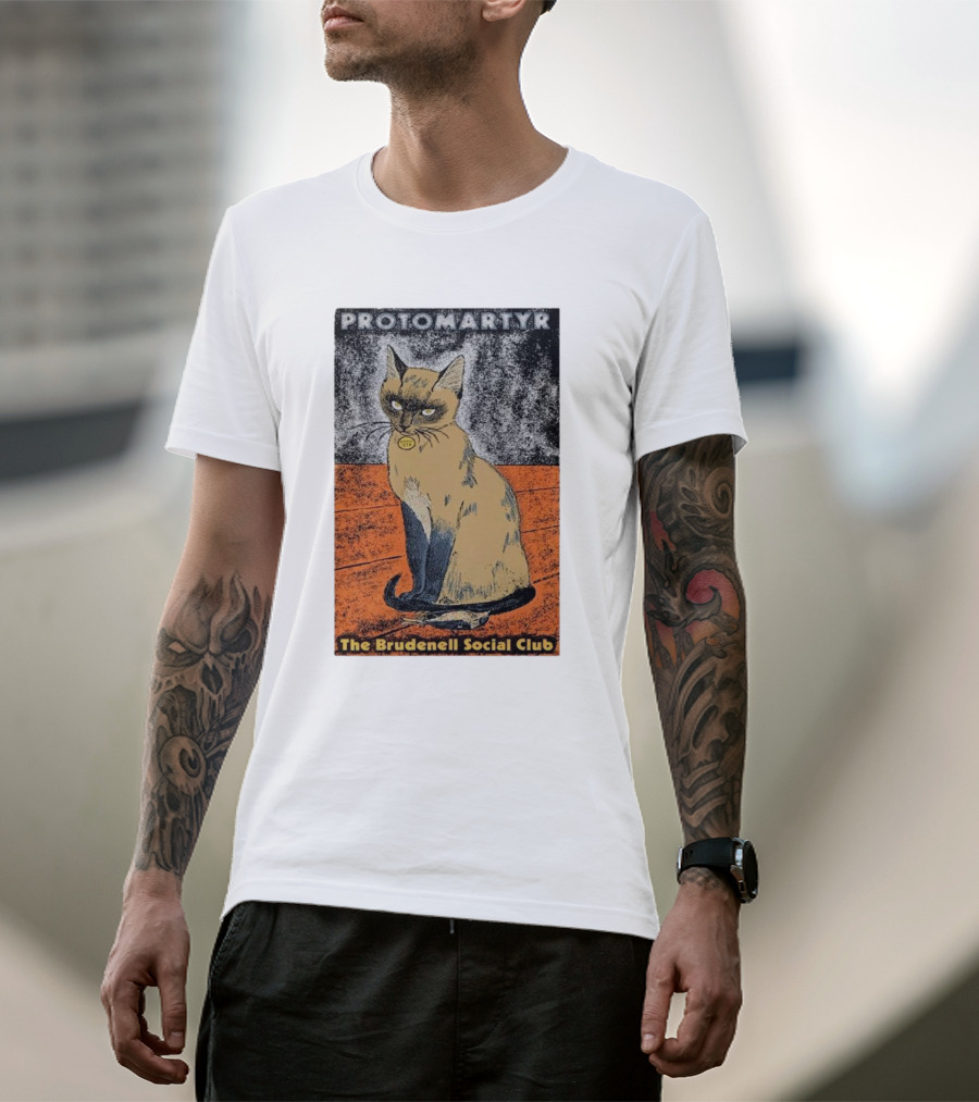 Protomartyr The Brudenell Social Club Cat T-Shirt