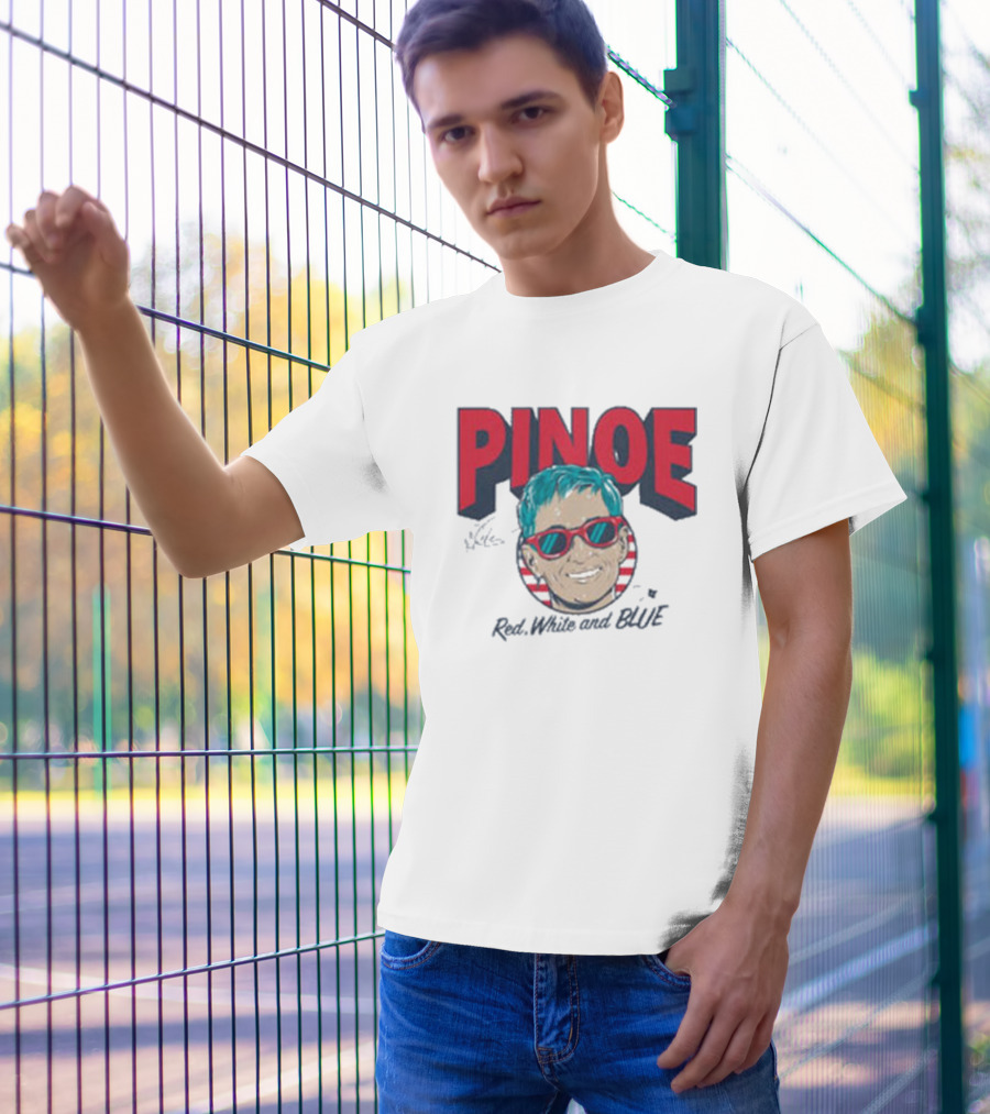 PINOE Red White And Blue T-Shirt