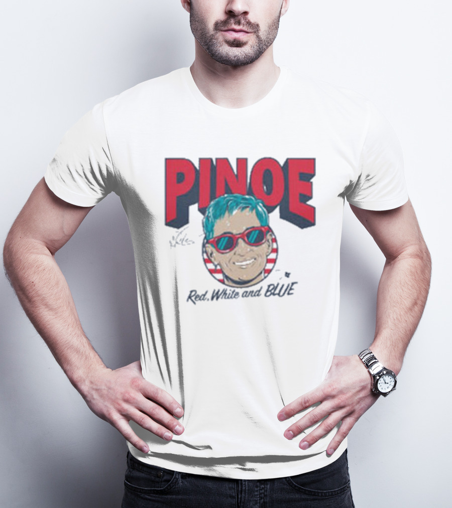 PINOE Red White And Blue T-Shirt
