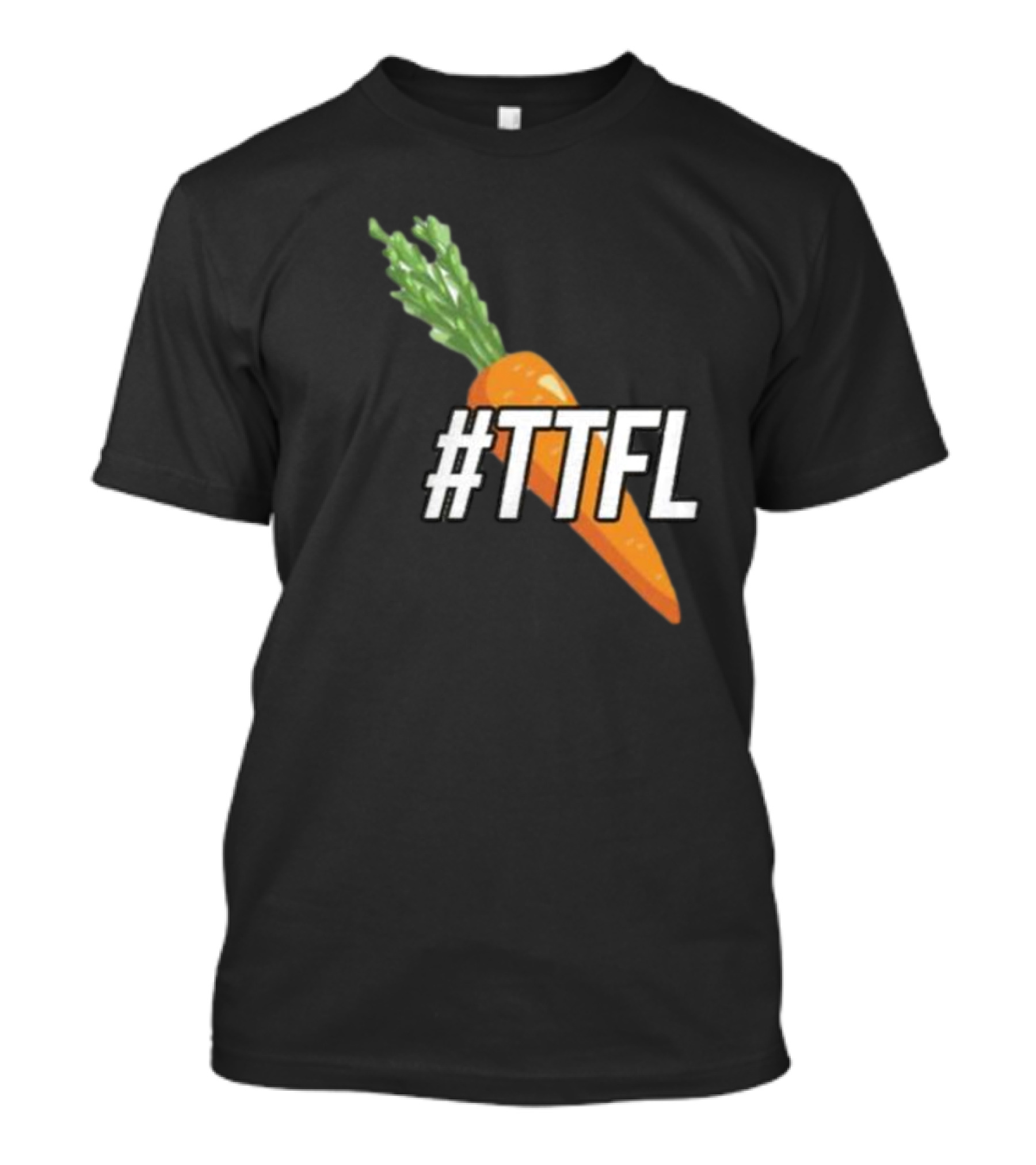 Trash Talk Carotte Hashtag TTFL Carrot T-Shirt