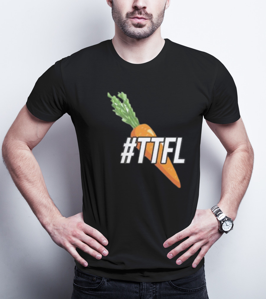 Trash Talk Carotte Hashtag TTFL Carrot T-Shirt
