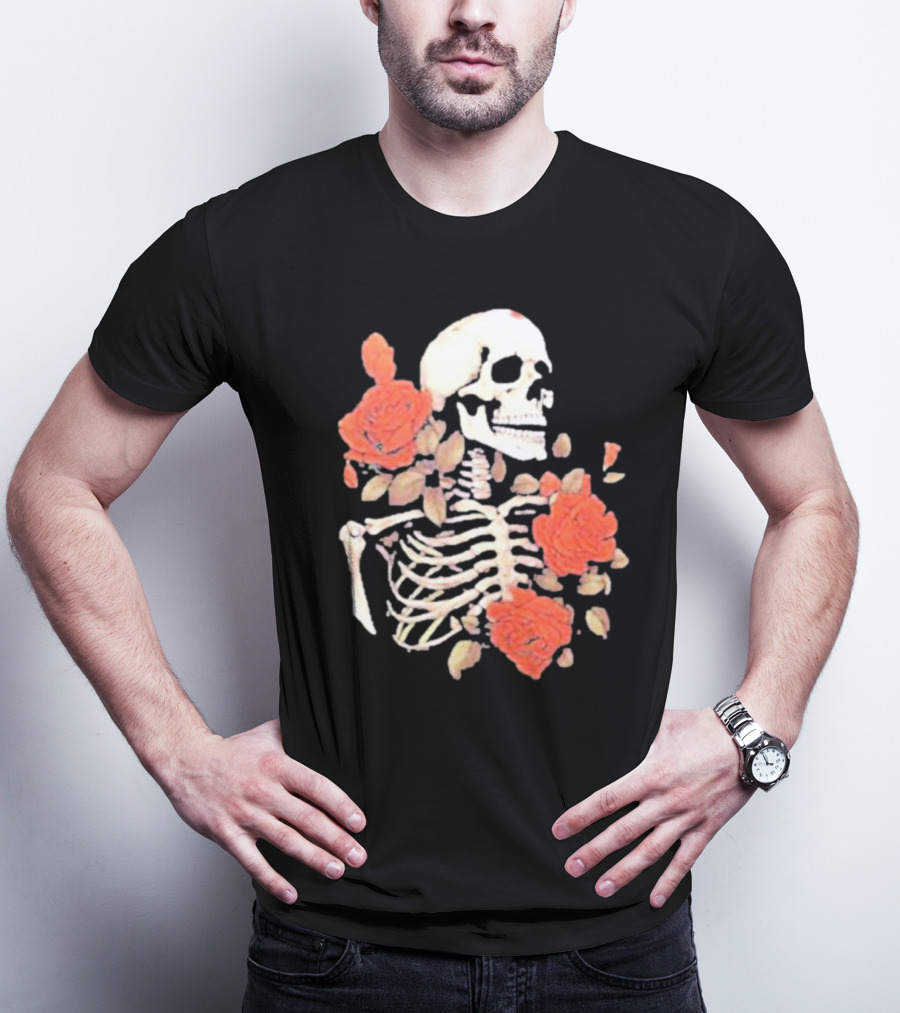 Grateful Dead Skeleton Roses T-Shirt