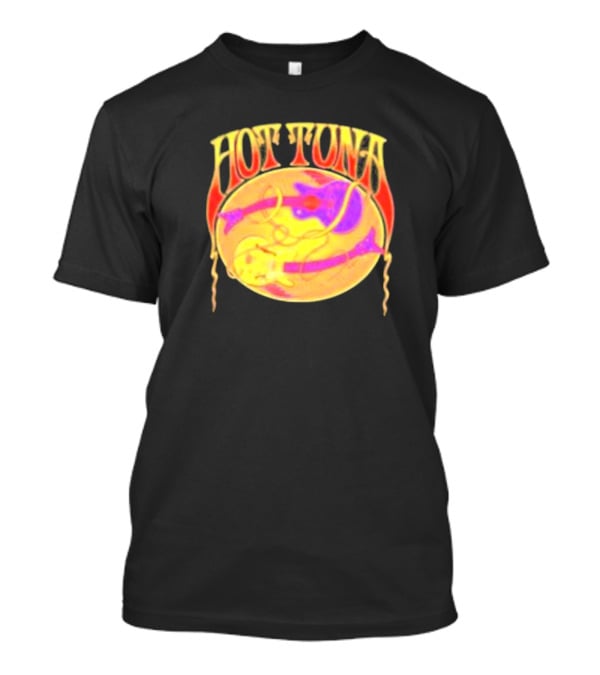 Hot Tuna Vintage Psychedelic Guitar T-Shirt