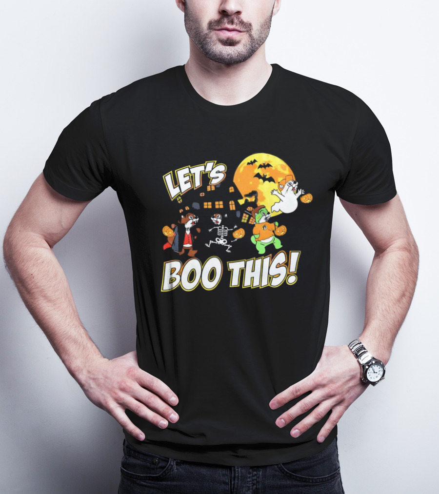 Buc-ee's Halloween Let's Boo This Full Moon Ghosts And Monsters T-Shirt
