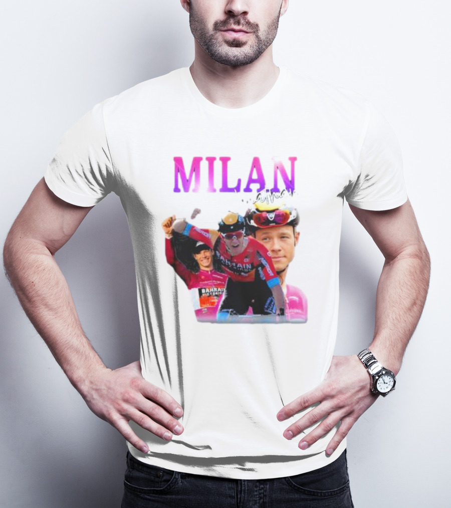 Milan Jonathan Bahrain Cycling Victory T-Shirt