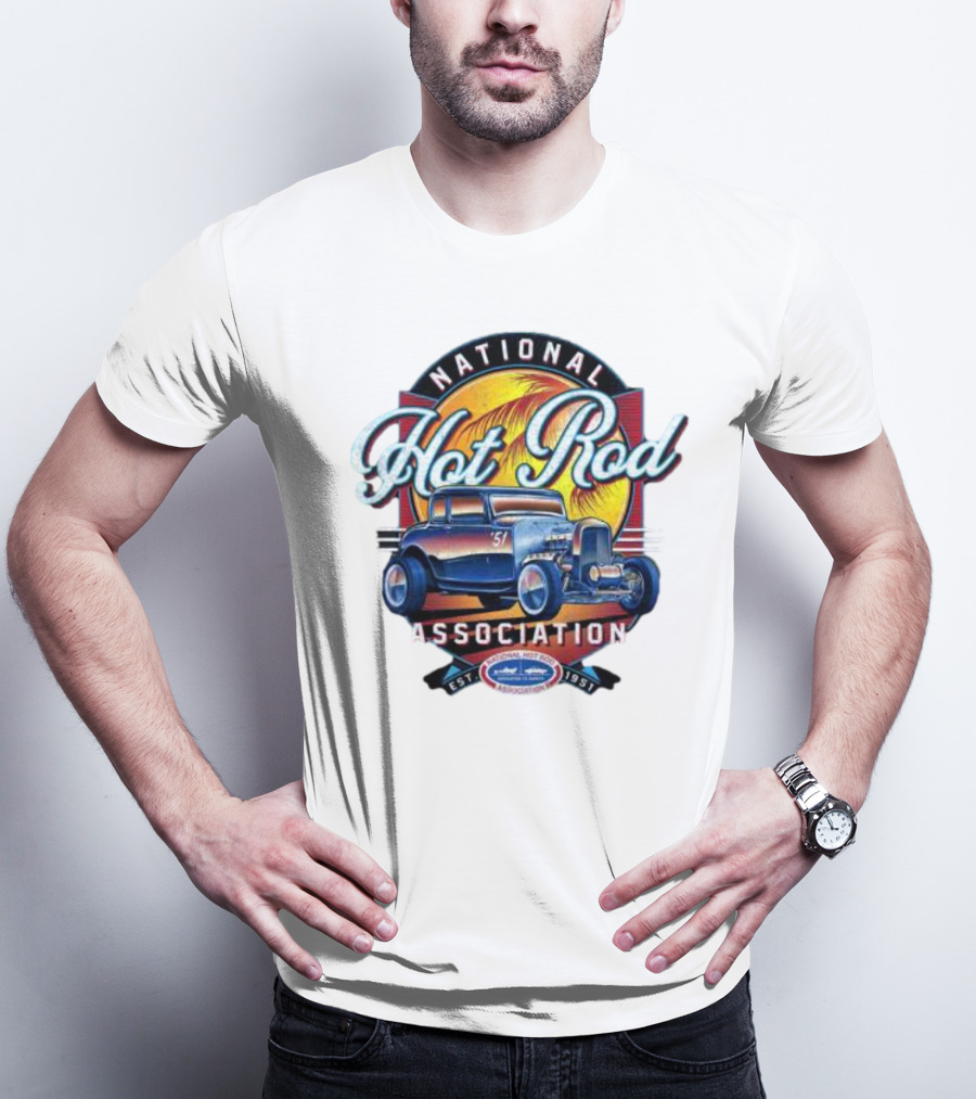 National Hot Rod Association Est 1951 Vintage Car 51 T-Shirt