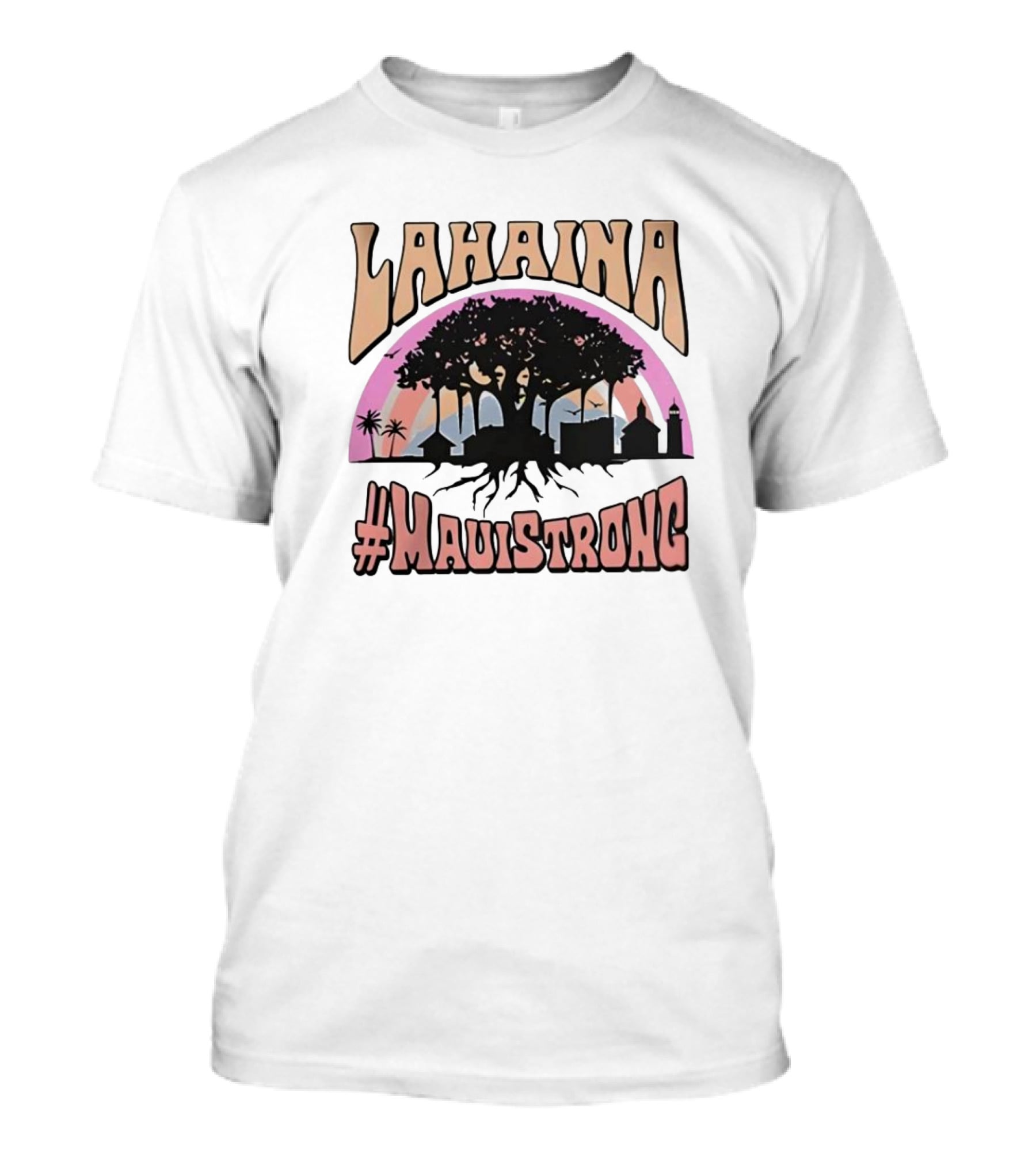 Lahaina Maui Strong Sunset T-Shirt