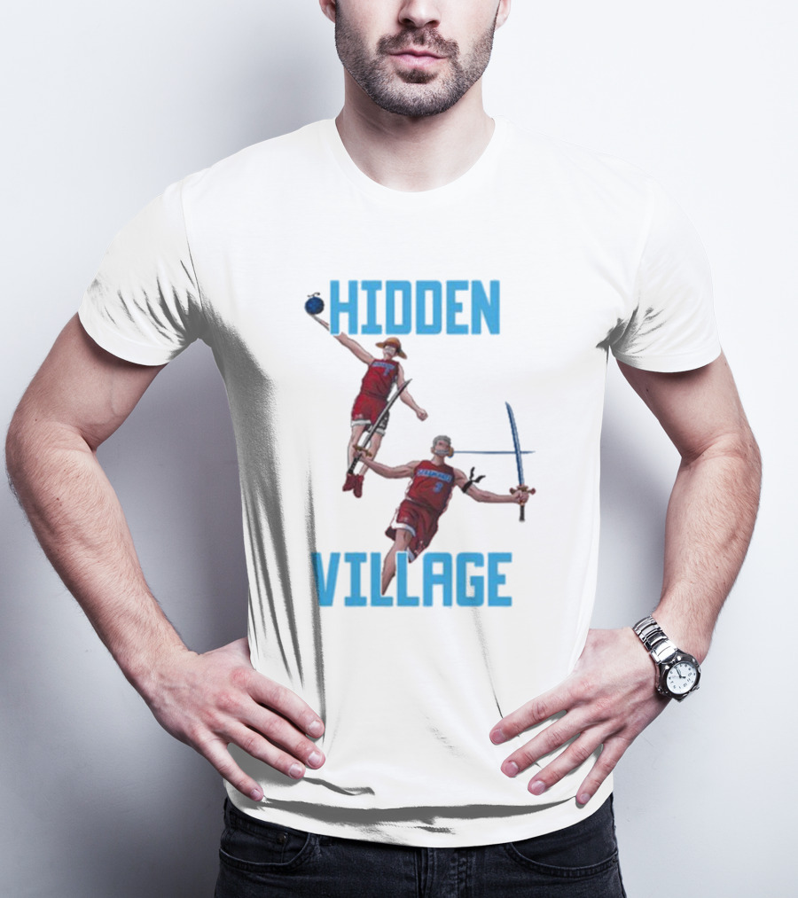 Hidden Village Basketball Ninjas T-Shirt