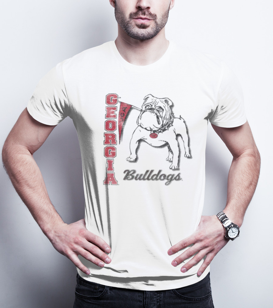 Georgia Bulldogs Vintage '47 Franklin Phase Out Retro Graphics T-Shirt