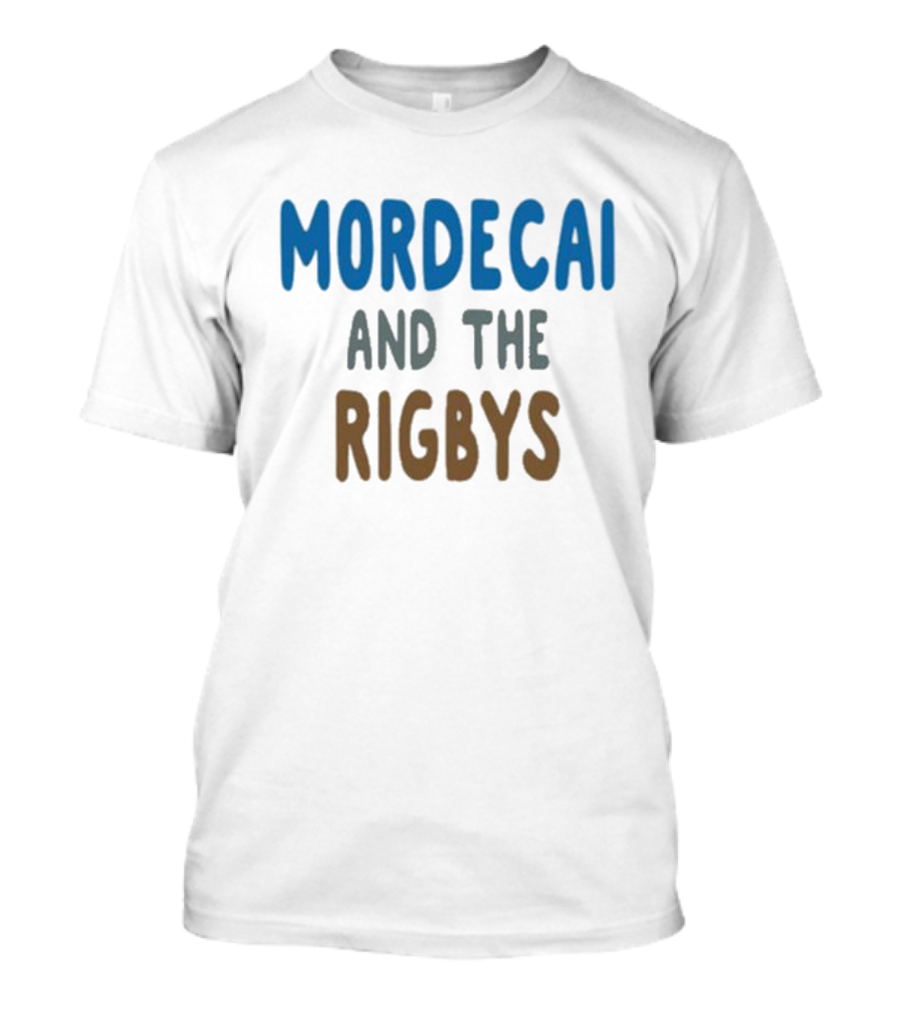 Mordecai And The Rigbys Band Reference From Regular Show T-Shirt