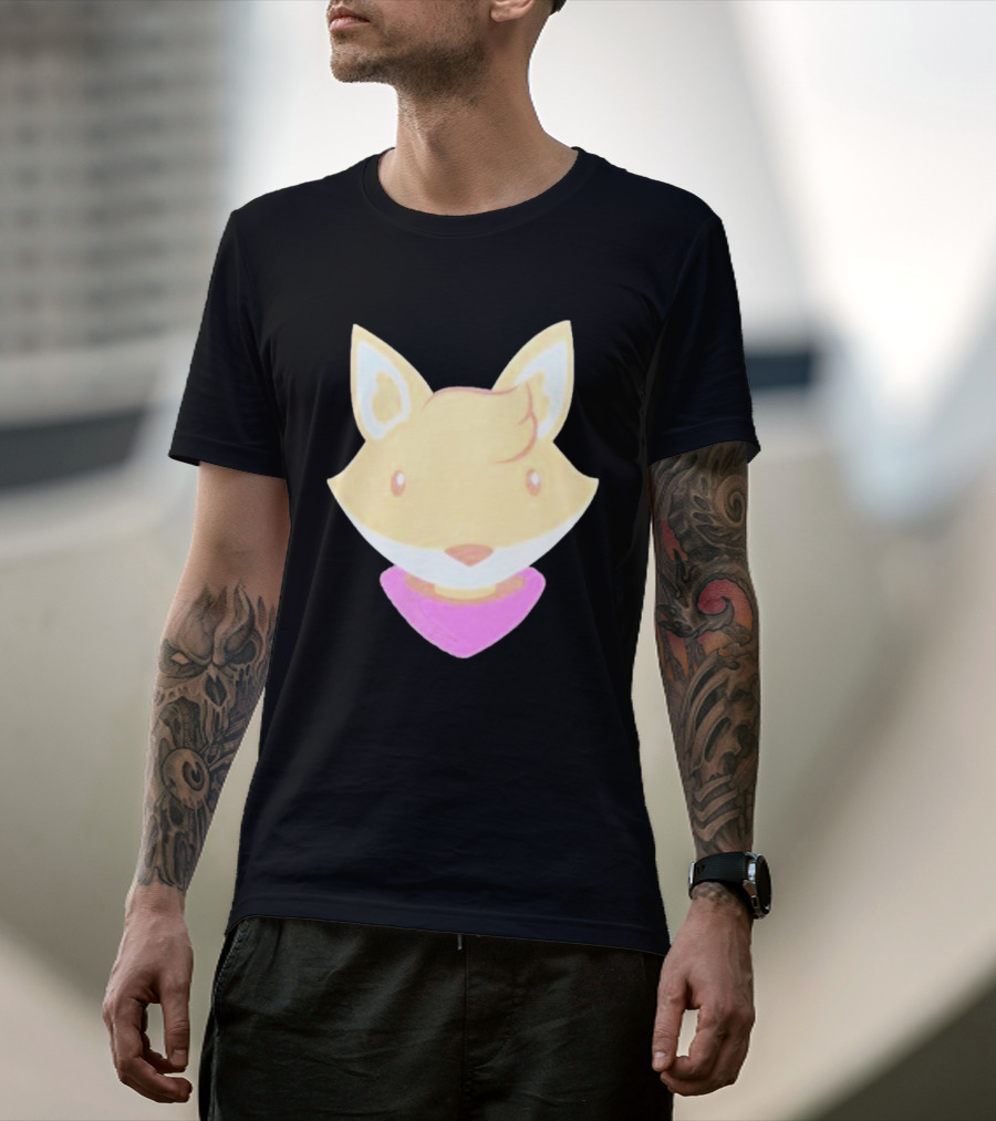 Transgender Positive Tunic Fox Head T-Shirt