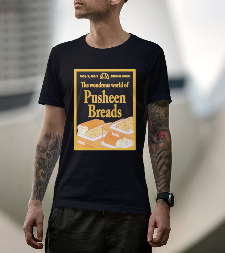 Vol. 1 No. 1 Special Issue The Wondrous World Of Pusheen Breads T-Shirt