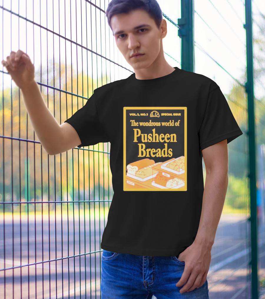 Vol. 1 No. 1 Special Issue The Wondrous World Of Pusheen Breads T-Shirt