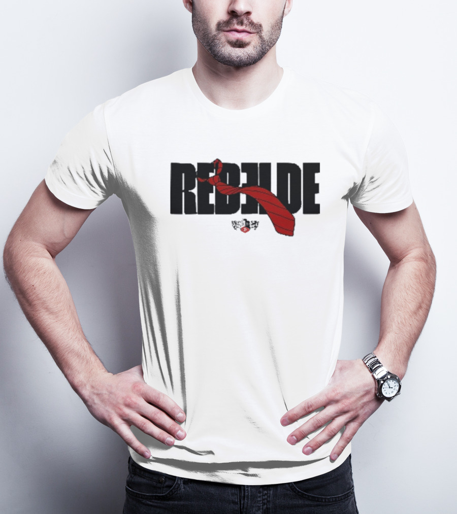 RBD Merch Soy Rebelde El Paso Event Red Tie T-Shirt