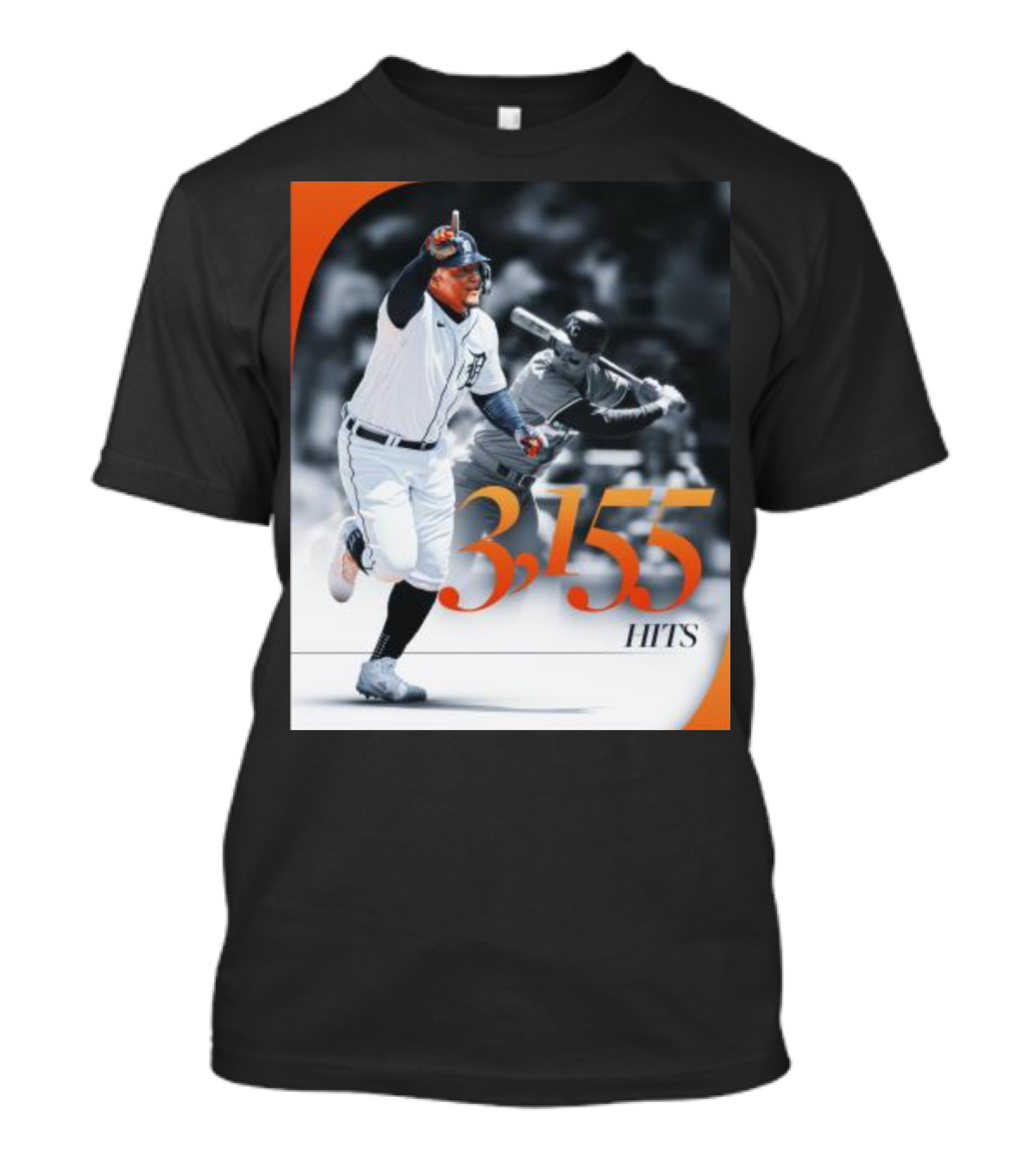 Miguel Cabrera 3155 Hits T-Shirt