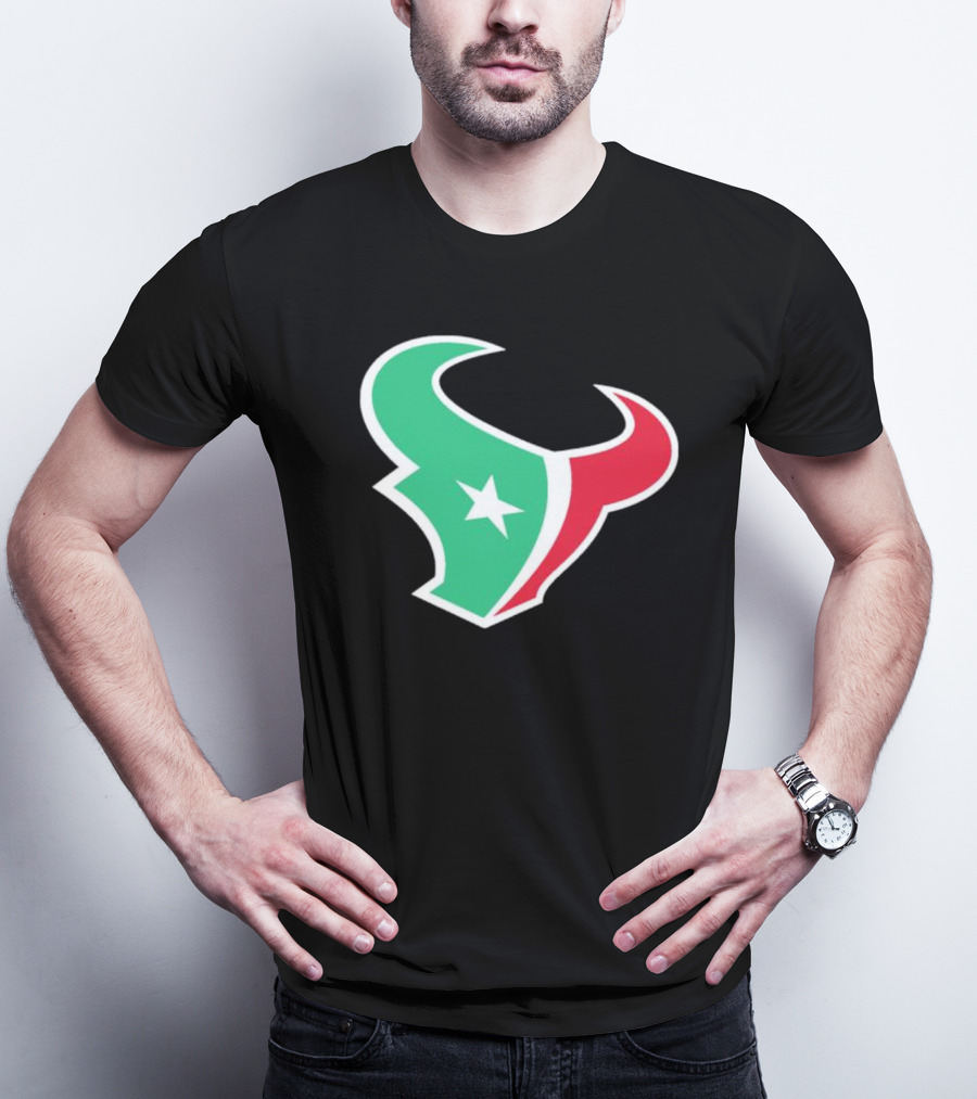 Houston Texans Black Clásico Regio Franklin '47 Mexico-Inspired T-Shirt