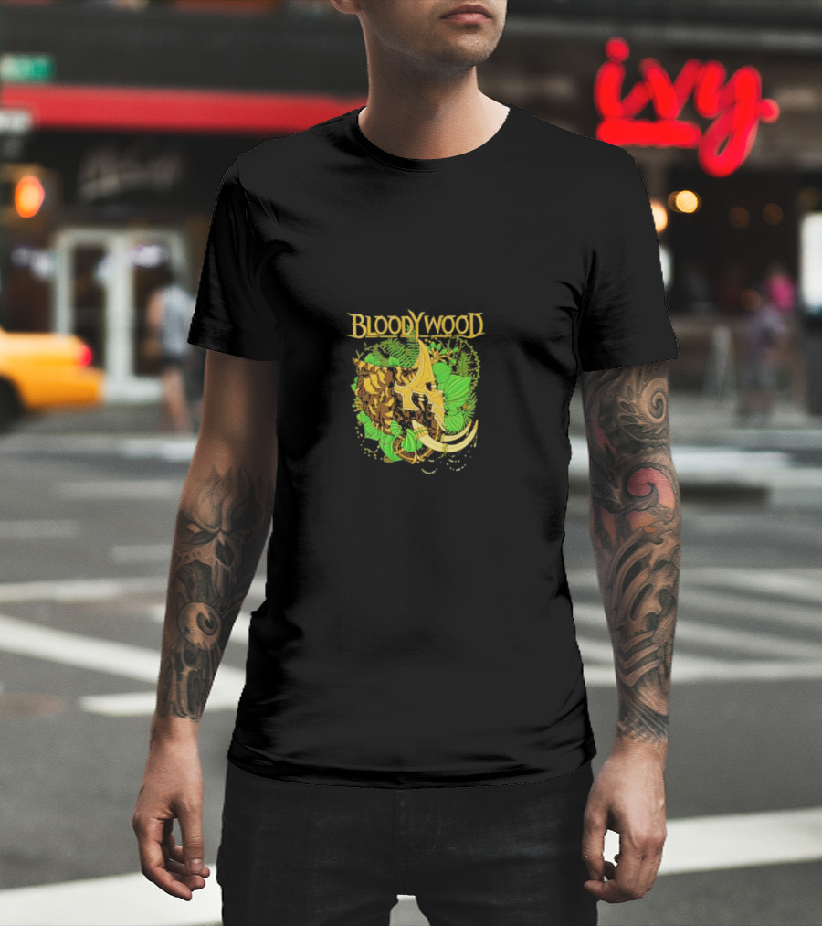 Bloodywood Band Jungle Theme Mask T-Shirt