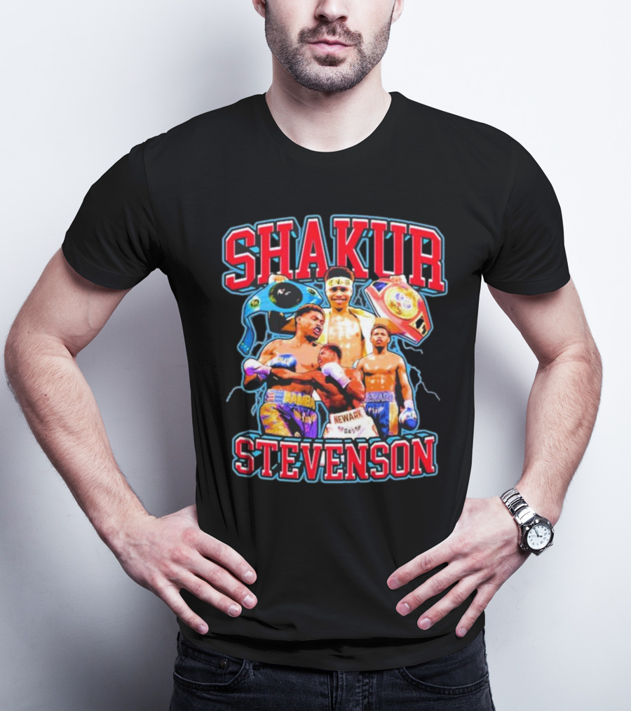 SHAKUR STEVENSON Boxing Champion Newark Baby T-Shirt