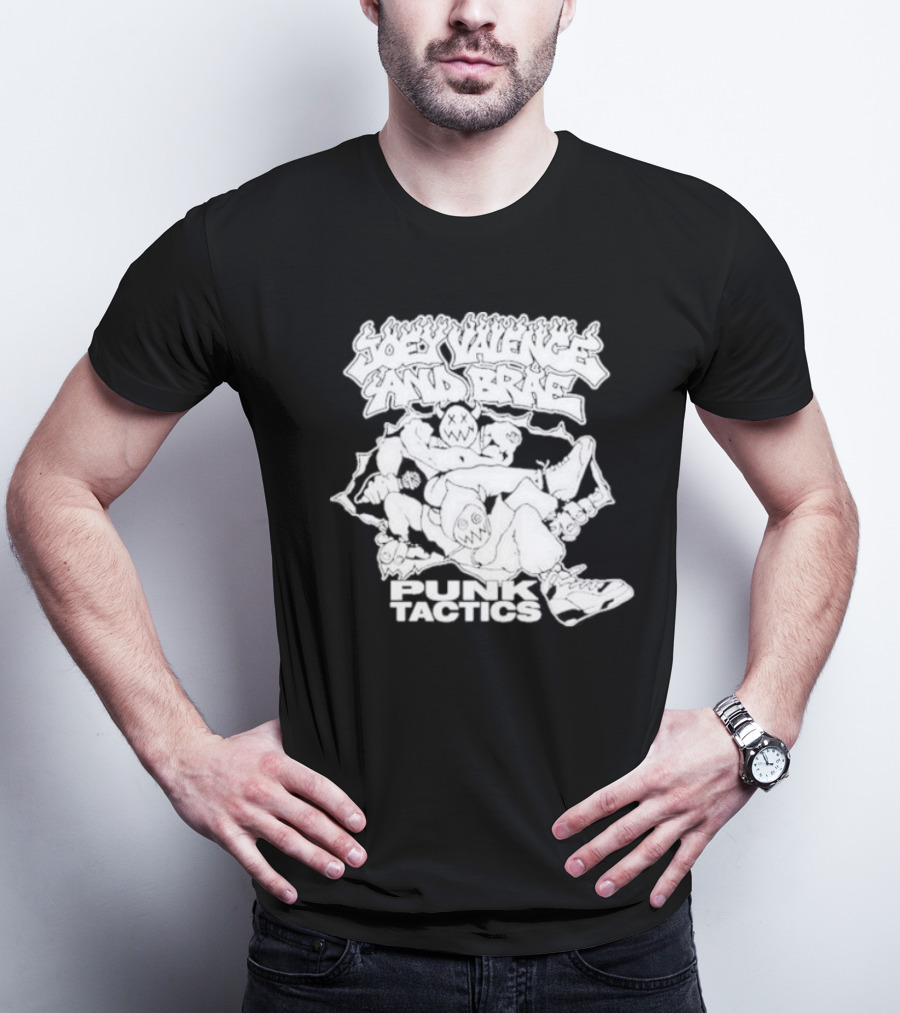 Joey Valence And Brae Punk Tactics Graffiti Character Duo T-Shirt