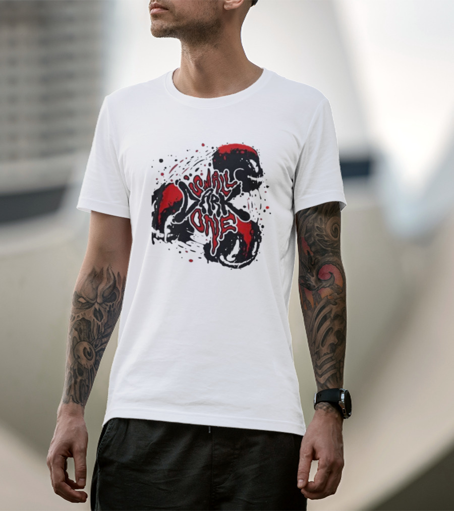 Small Dark One Ink Lil Darkie Symbolic Red And Black T-Shirt