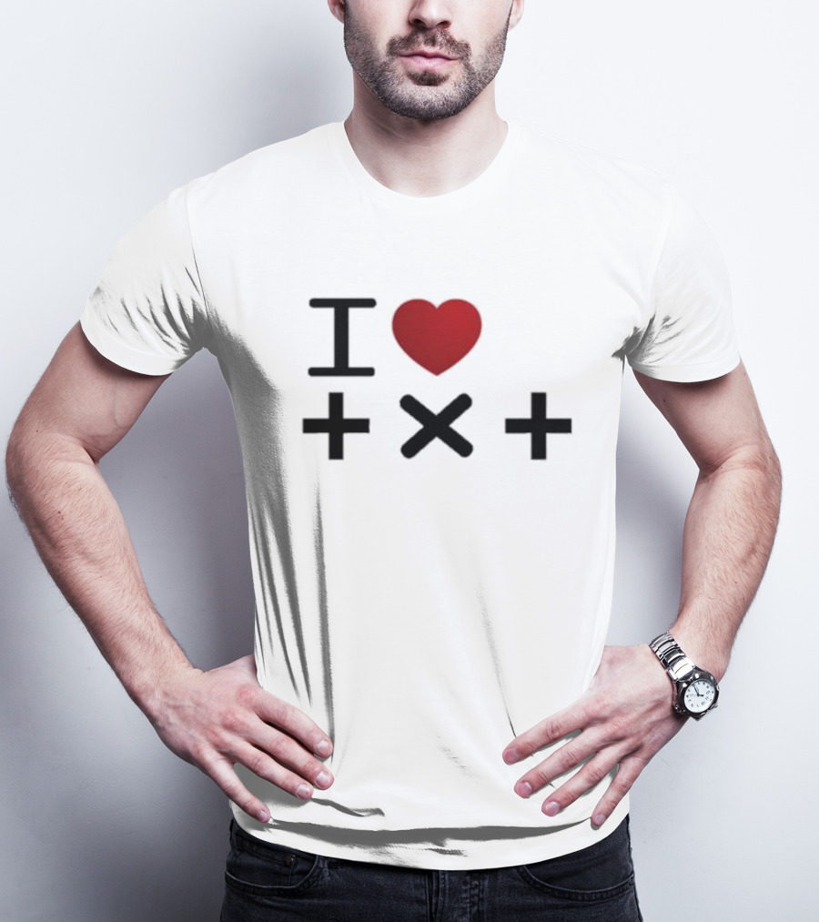 Coi Leray I Heart +x+ Black Red Heart T-Shirt