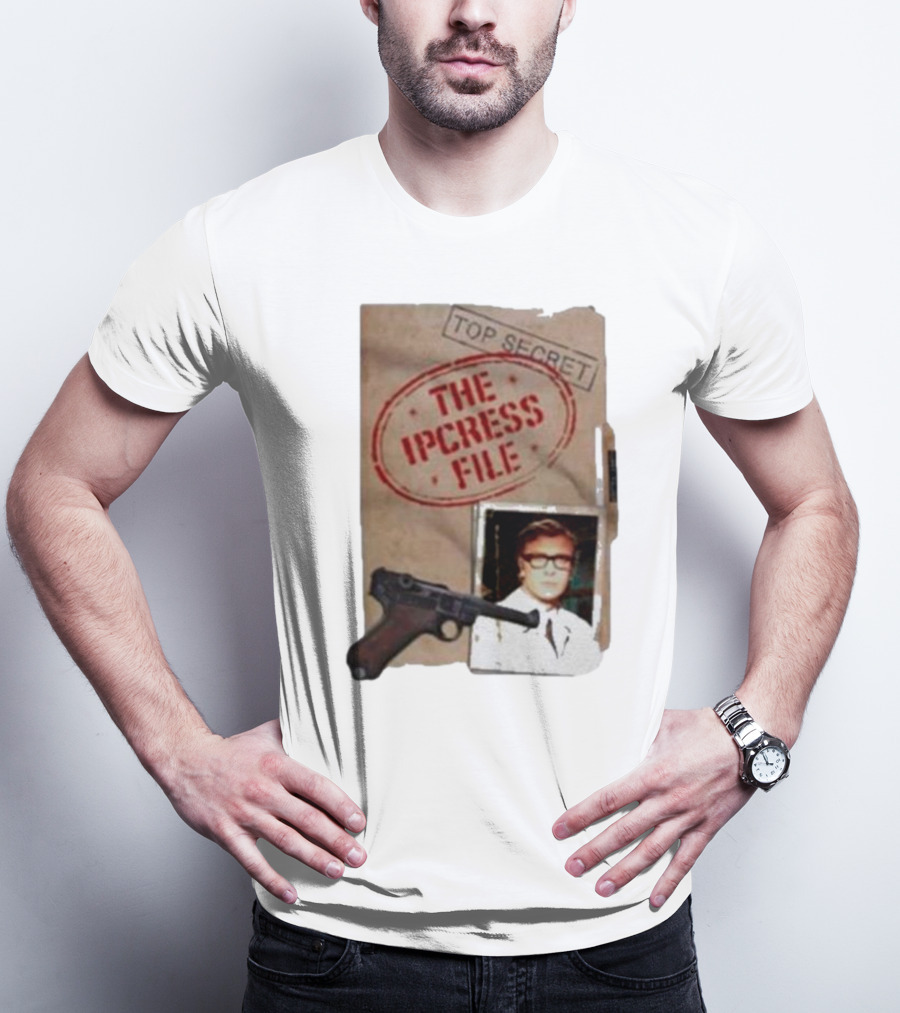 Top Secret File The Ipcress File Gun And Photograph T-Shirt