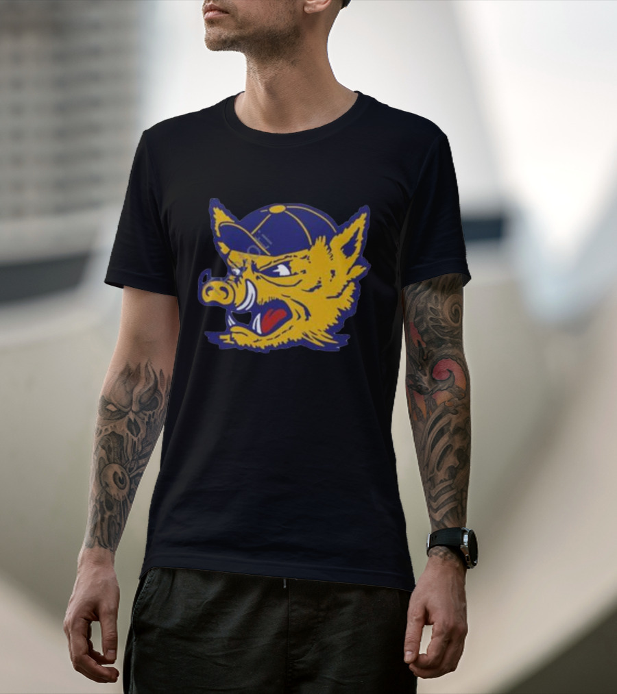 Sickos Committee Vamos Javelinas Angry Boar T-Shirt