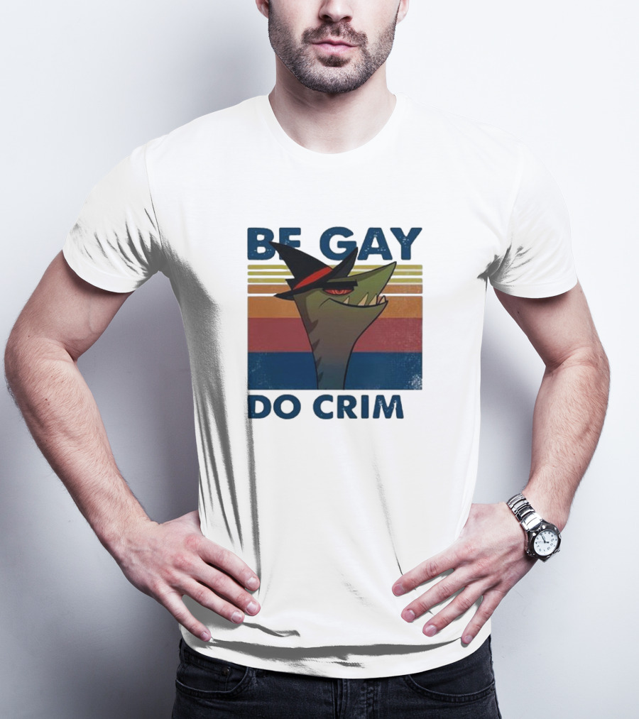 Be Gay Do Crime Stephen The Gator T-Shirt