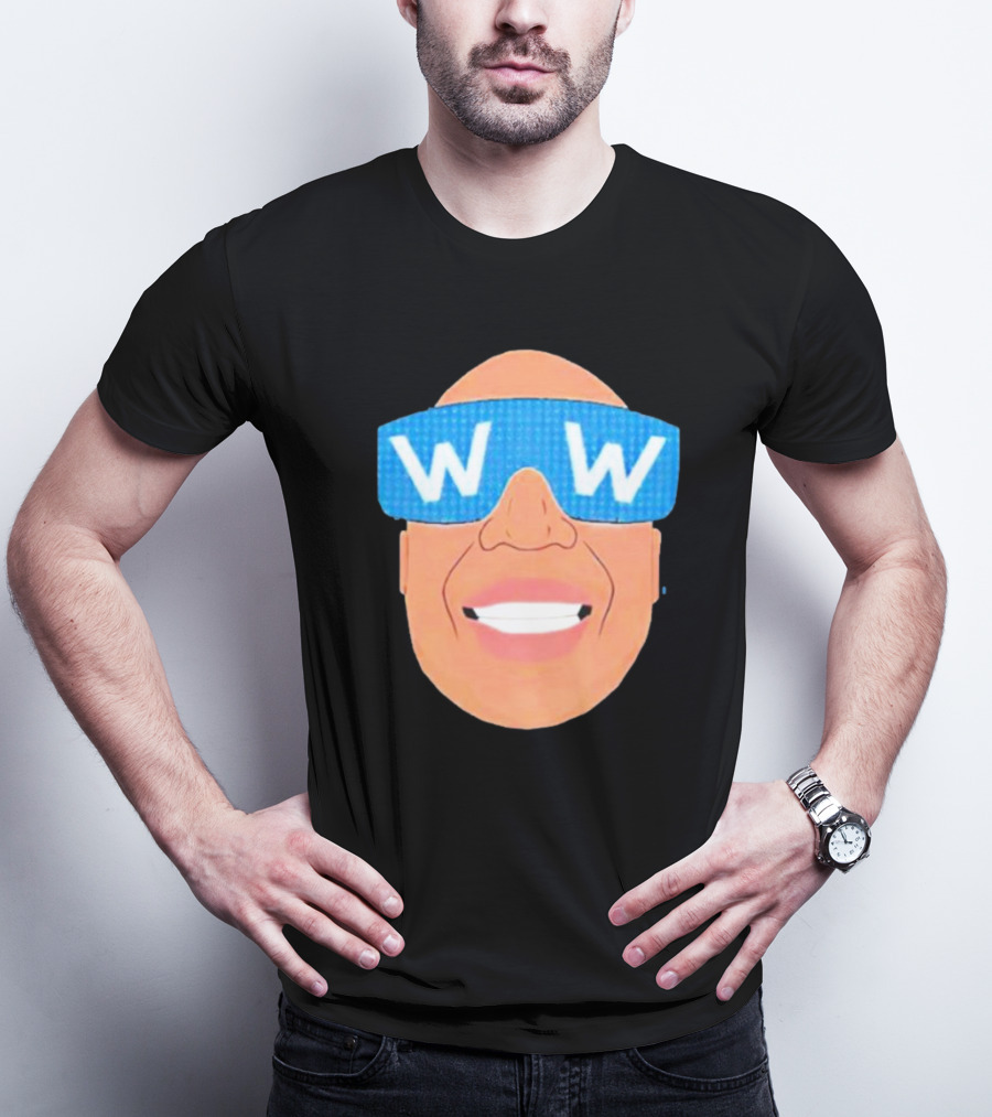 W Glasses Smiling Face With Tyler Lockett T-Shirt