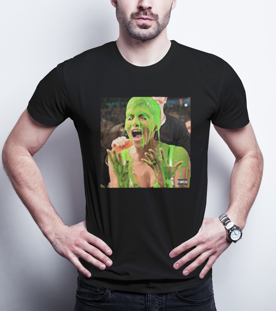 Drake Slime You Out Album Cover Green Slime Woman T-Shirt