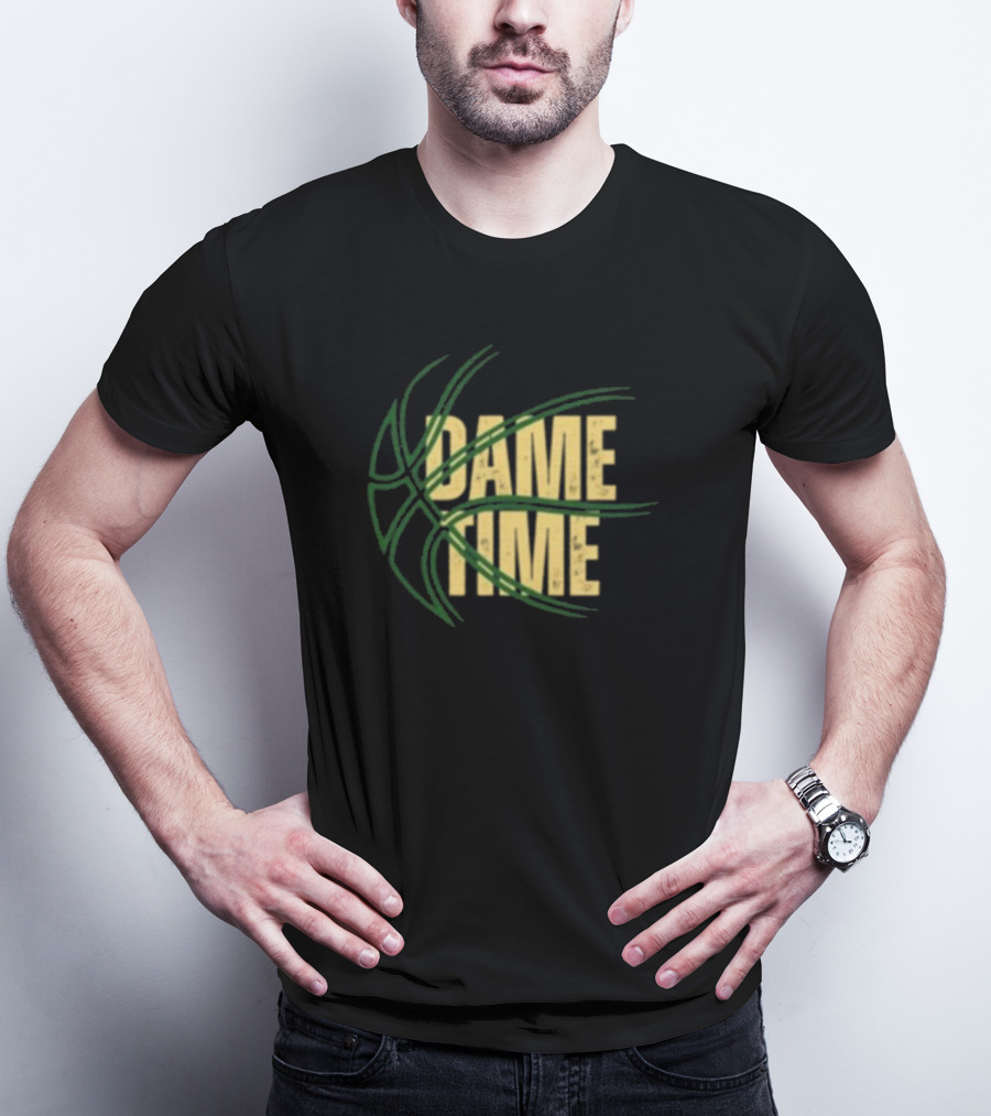 Damian Lillard Dame Time Basketball Bucks T-Shirt