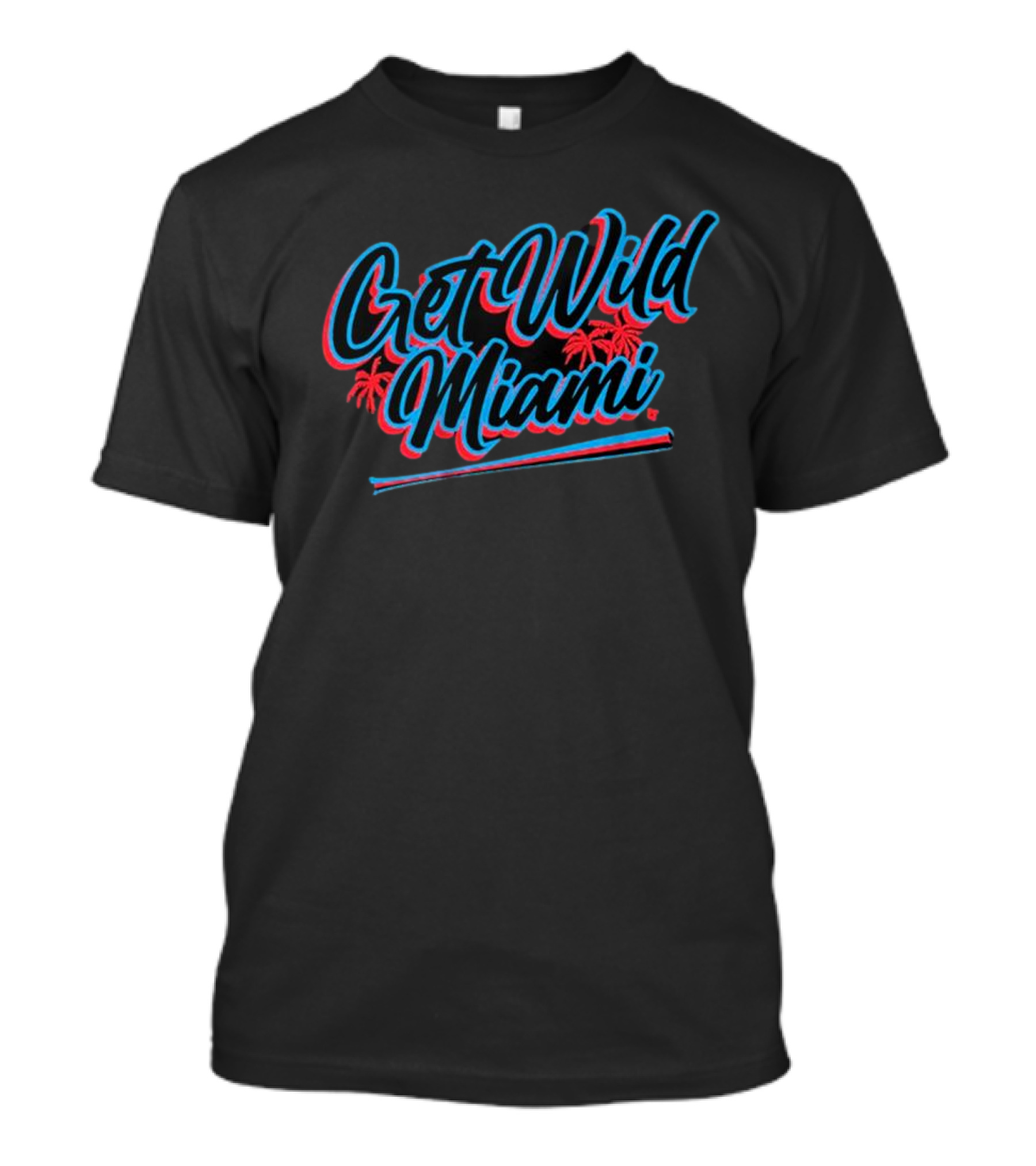 Get Wild Miami Palm Tree Vibe 2003 Season T-Shirt
