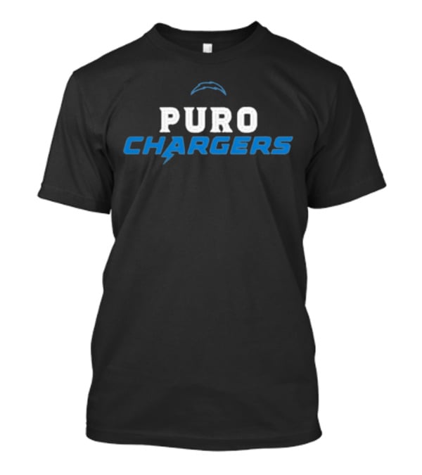 Puro Chargers Los Angeles Chargers Football Justin Herbert Raiders Postgame T-Shirt