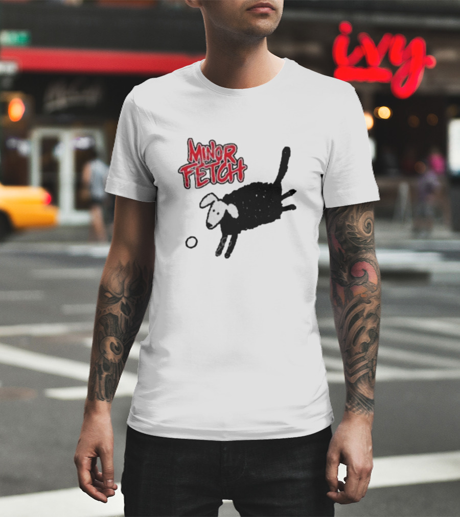 Bosssdog Minor Fetch Dog Black Sheep T-Shirt