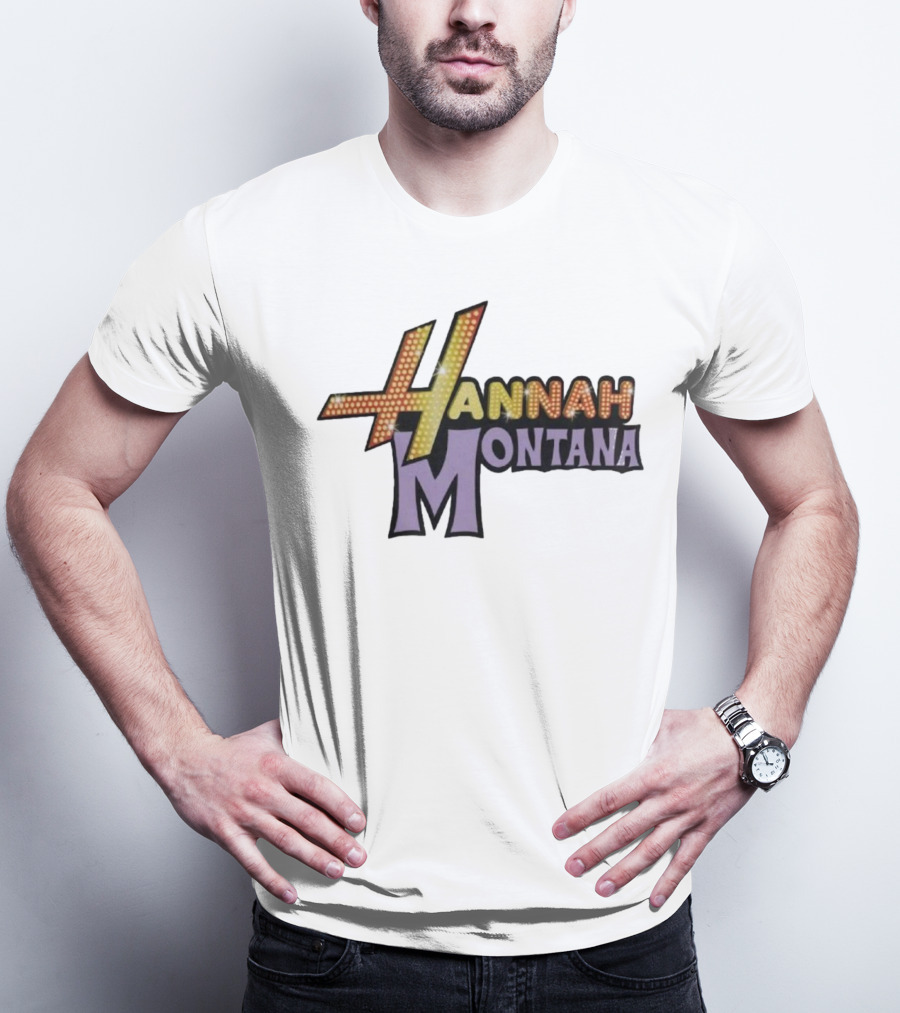 Hannah Montana Logo Classic Text T-Shirt