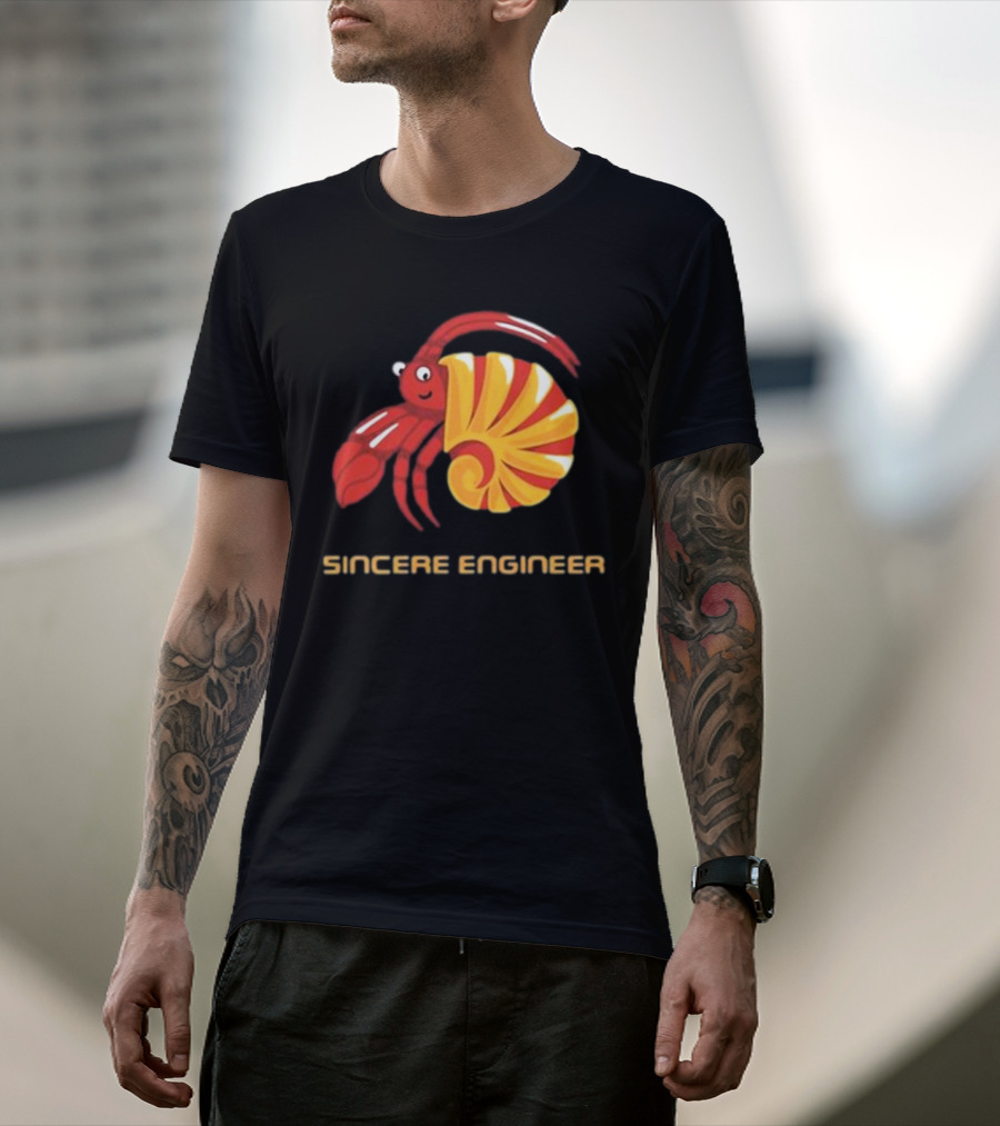 Sincere Engineer Hermit Crab T-Shirt