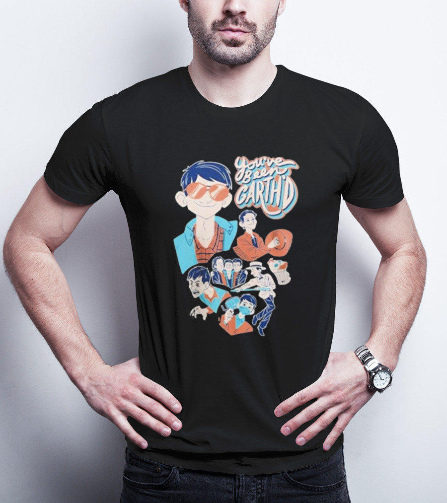 You’ve Been Garthed Blue Cartoon Character Collection T-Shirt